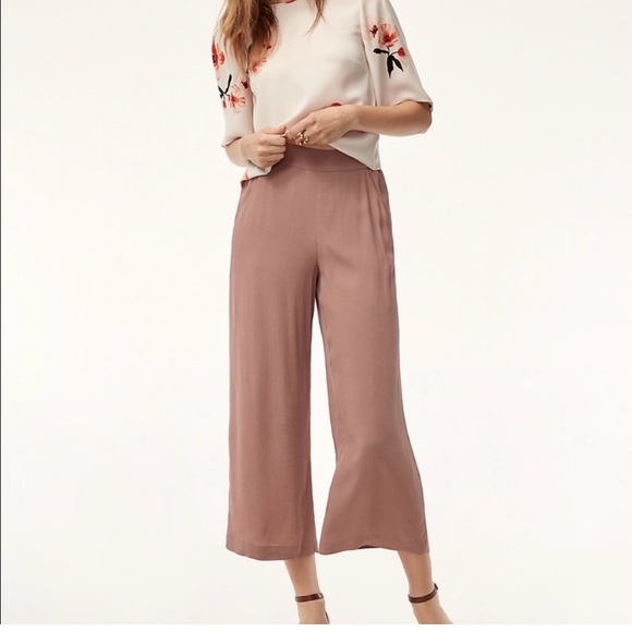Wilfred | Pants & Jumpsuits | Aritzia Wilfred Faun Pant In Nutmeg | Poshmark